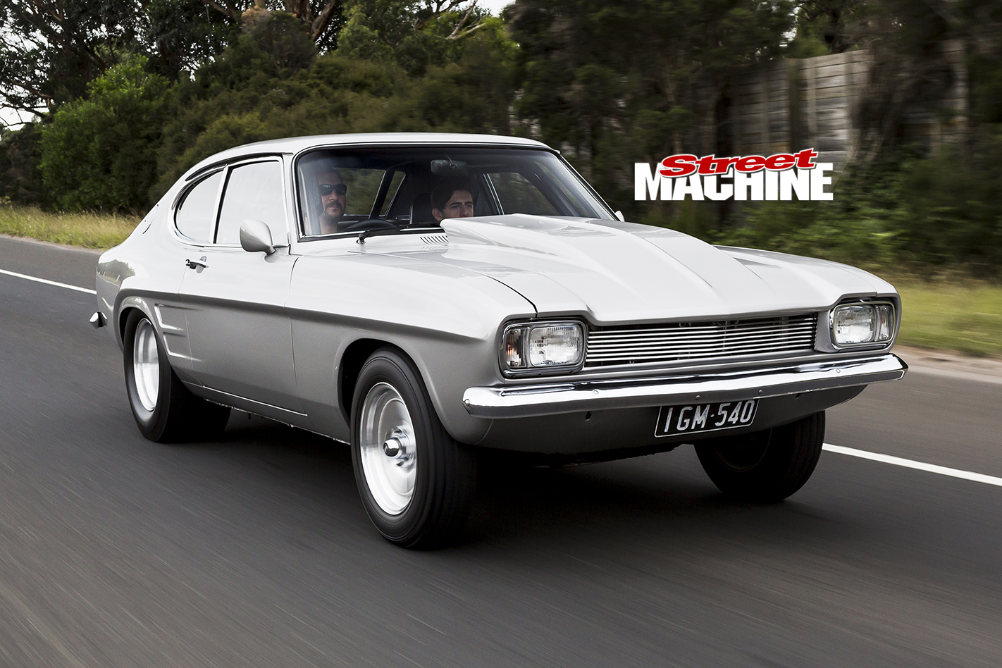 71 Ford Capri Twin Turbos | Gaskustoms