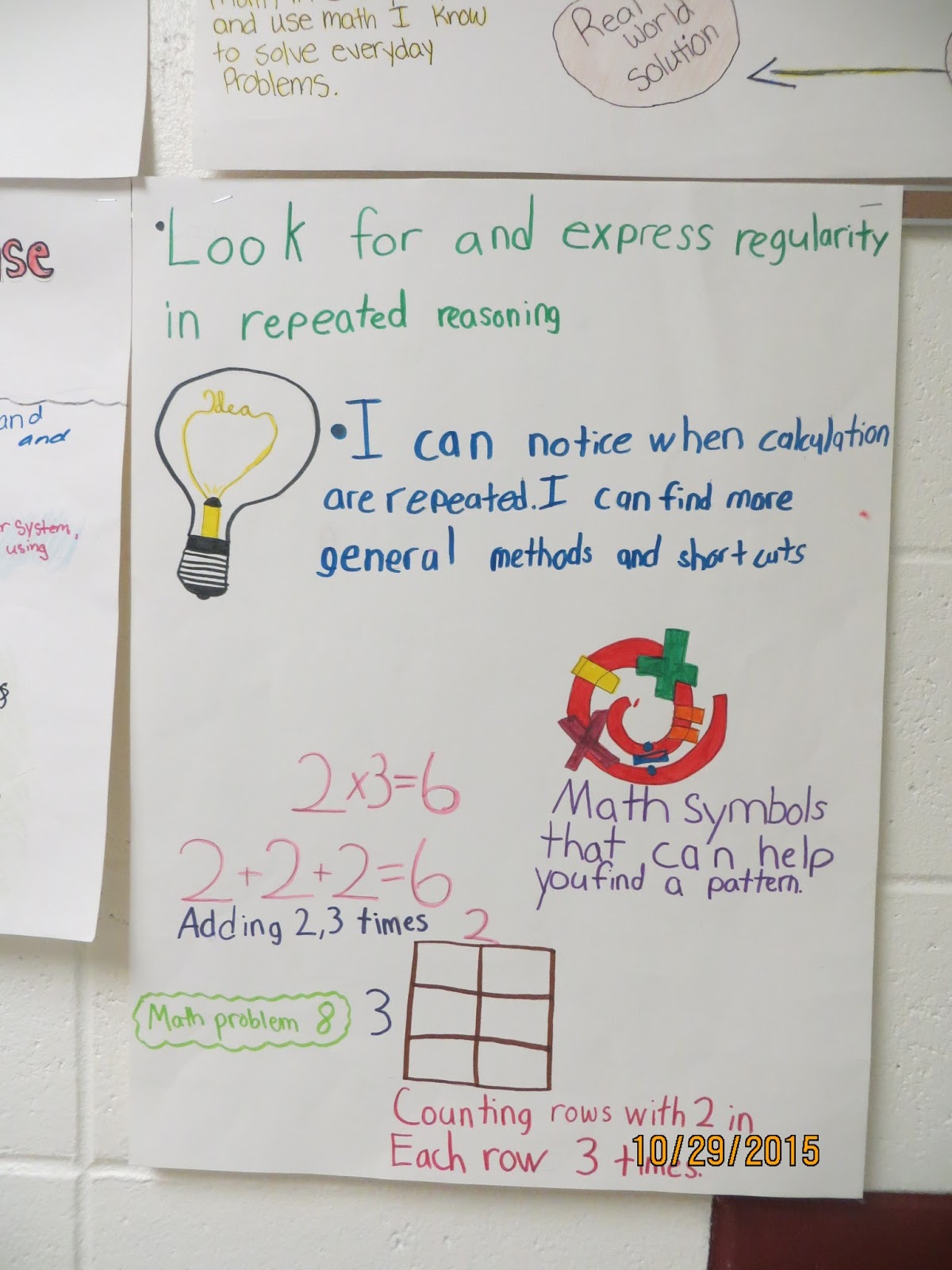 Mrs. Wagner: Math Practice Posters -- 8th grade Mathematics