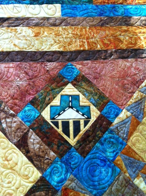 Inspired by Fabric: ''Tavupo,'' the Hopi Opportunity Quilt