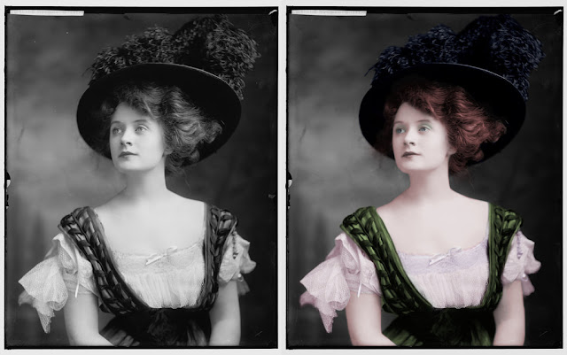 22 Colorized Photos of Victorian/Edwardian Beauties Will Make You ...