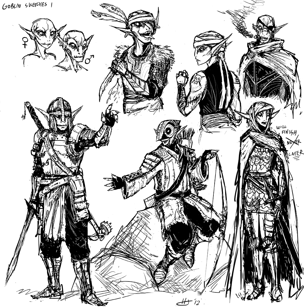 Eberron Brasil - O Cronista de Korramberg: Artigos do Elfo - Os Goblins ...