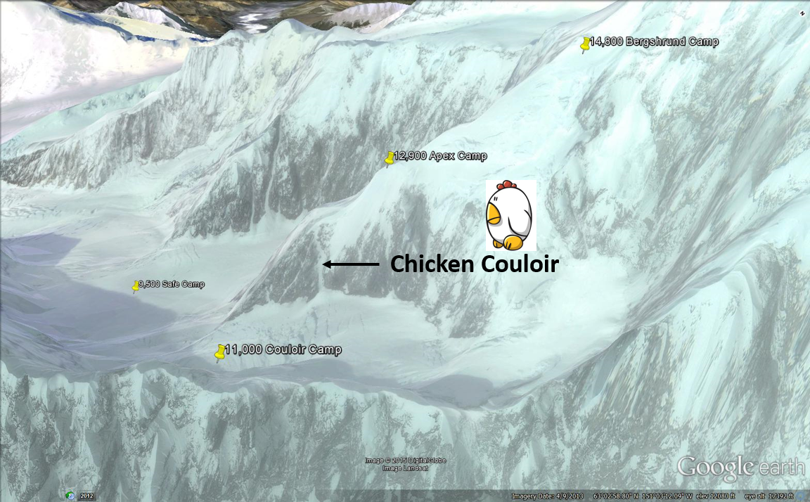 Denali West Rib: Route Details
