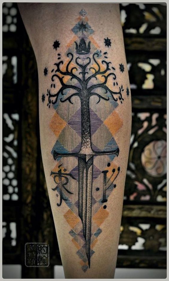 Reading Writing Booking: 10 Lord of the Rings Tattoos - Literary ...