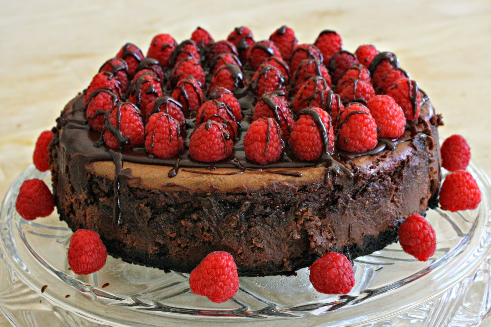 Emily Made That: Dark Chocolate Raspberry Mousse Cheesecake