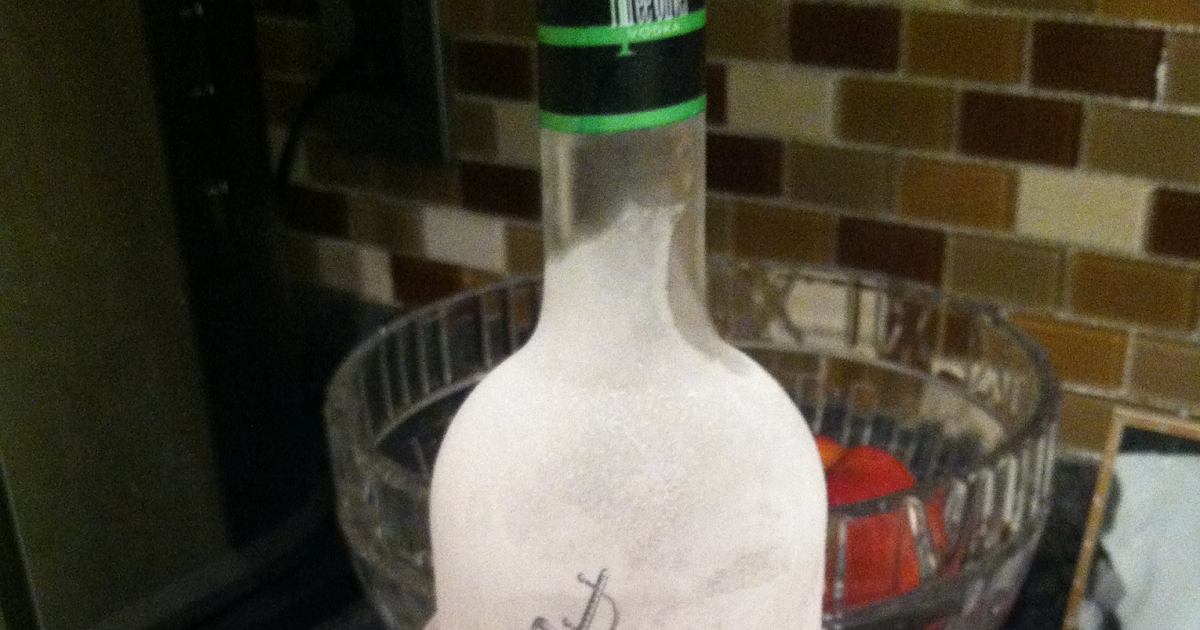 Home Food Garden Did You Ever Make An Ice Block Around A Bottle Of