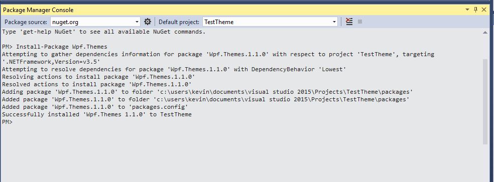 Powershell_WPF - Part II - How to apply a theme