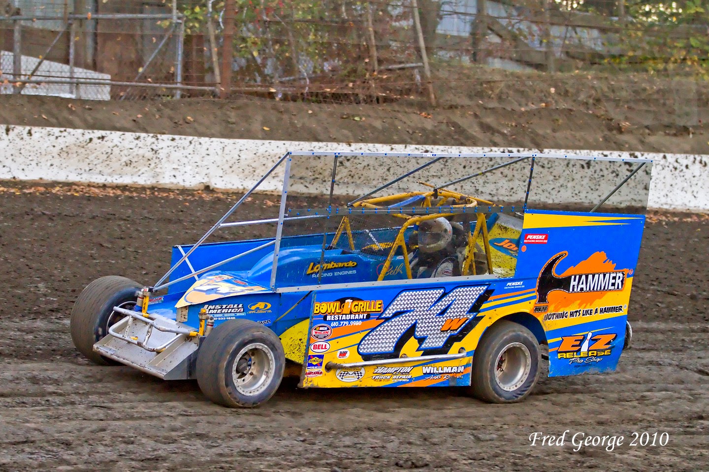 History on Modifieds running Sail Panels - Bob Hilbert Sportswear Dirt ...