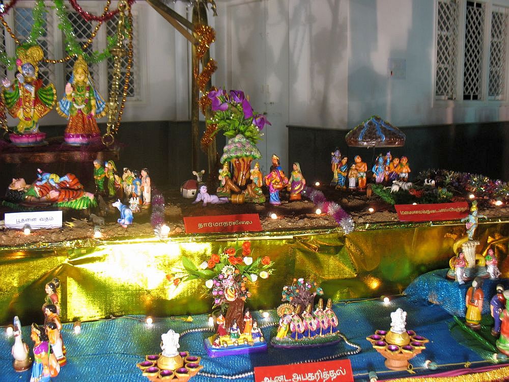 2017 Navaratri Kolu Display at Yogi Ramsuratkumar Ashram - ARUNACHALA GRACE