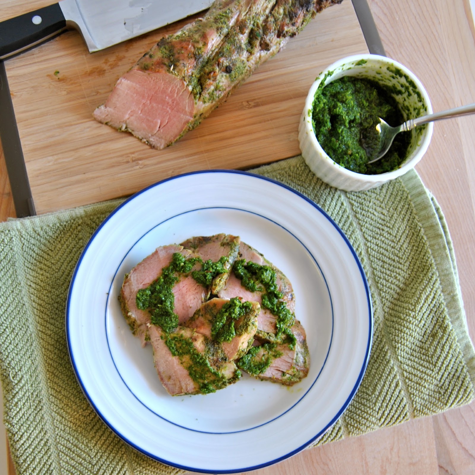 Running and Roasting: Fabulous Herb Sauce