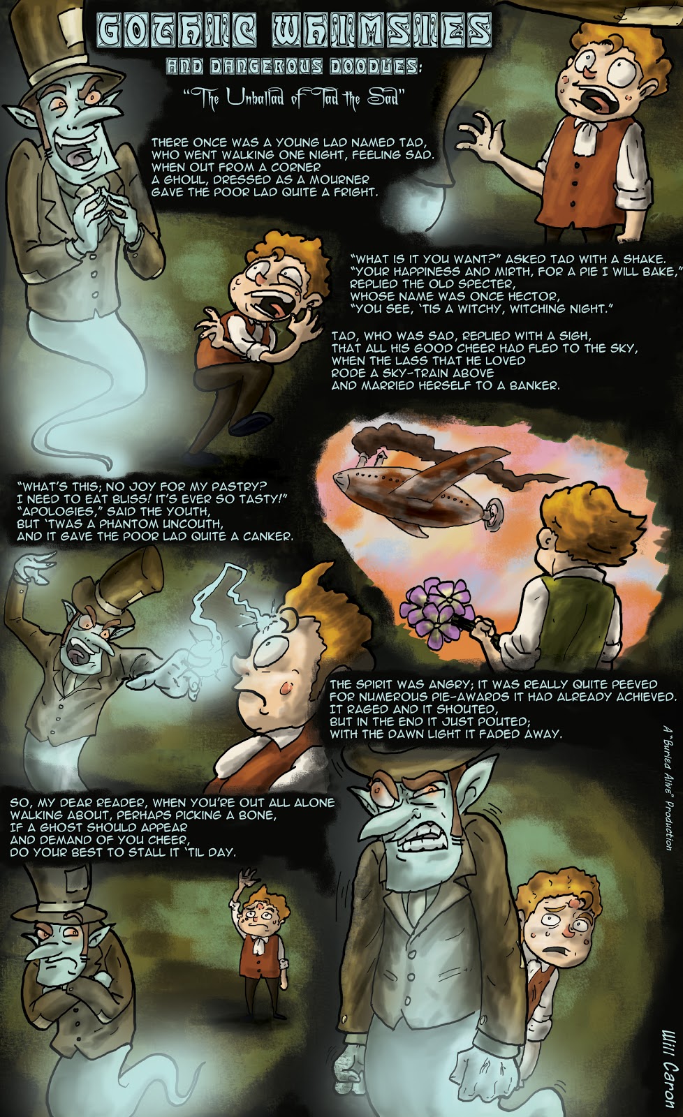 Artwork by Will: The Unballad of Tad the Sad