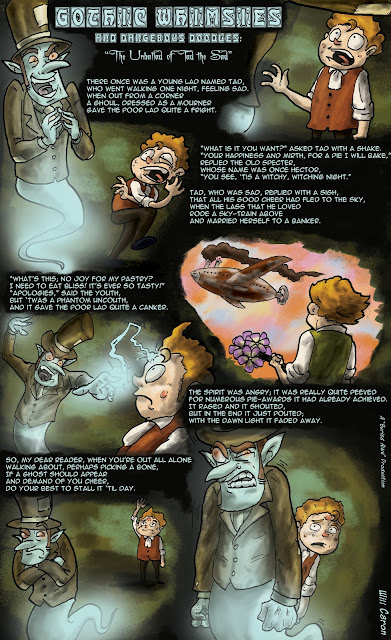 Artwork by Will: The Unballad of Tad the Sad