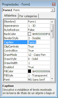 VISUAL BASIC: EL ENTORNO DE VISUAL BASIC 6.0