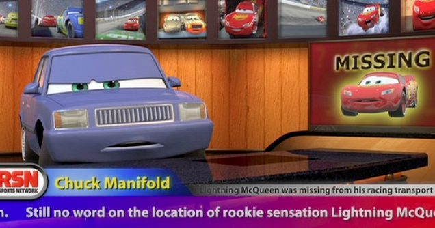Dan the Pixar Fan: Cars: Chuck Manifold