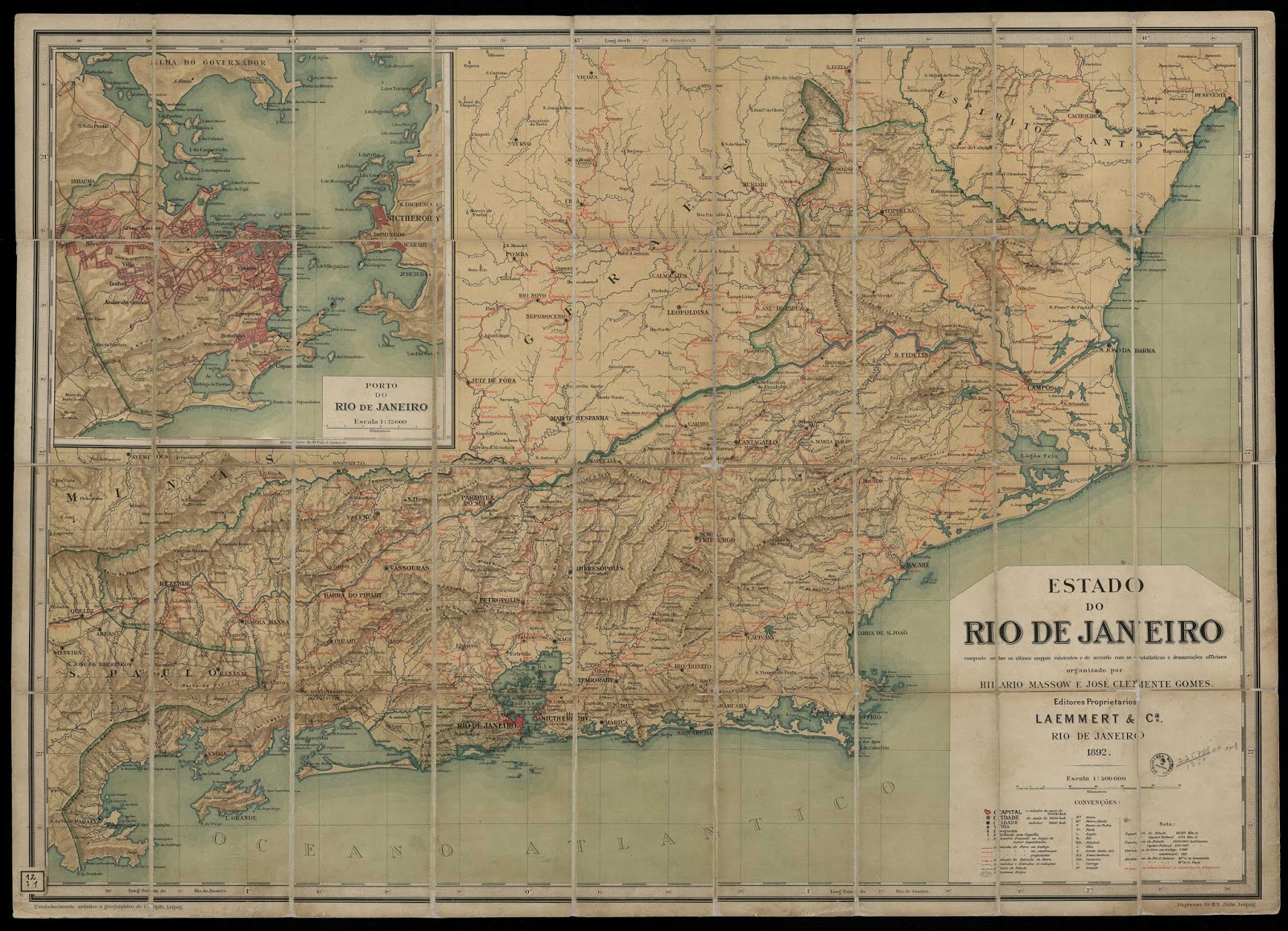 Mapas do Estado do Rio de Janeiro - Fox Press™