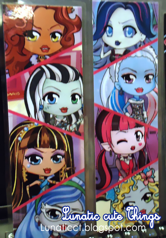 Lunatic cute Things: Bookmarks : Monster High
