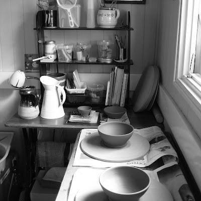 Pots and Paint: Making Space in the Studio