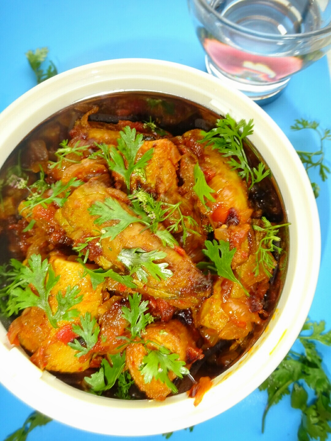 Veg Indian Cooking: Karela Do Pyaza Sabzi