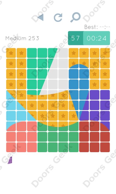 Blocks & Shapes [Medium] Level 253 Solution ~ Doors Geek