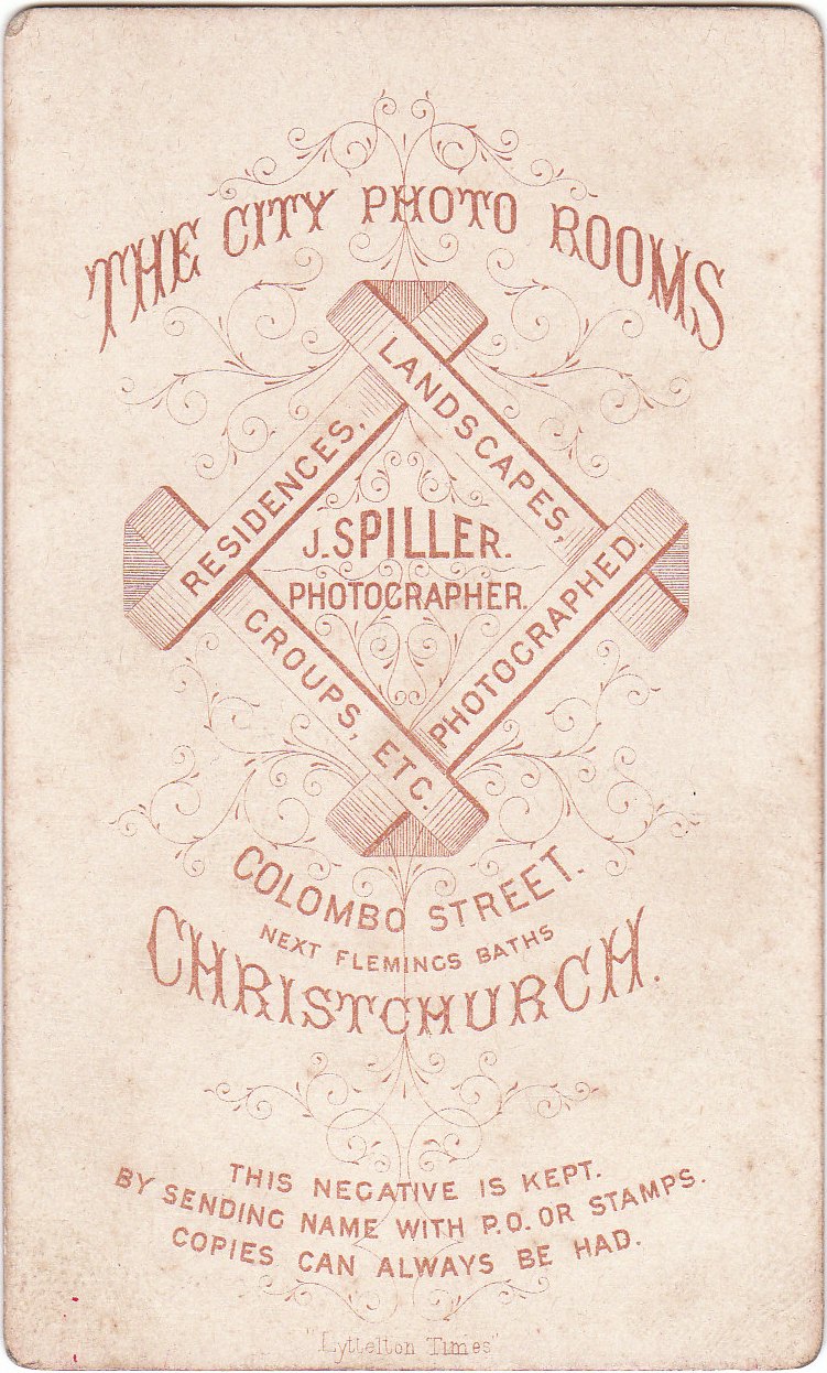 Early New Zealand Photographers: SPILLER, John