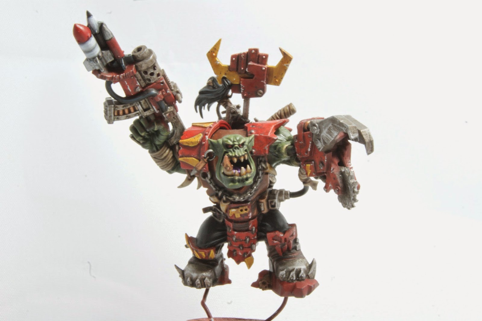 Painting Table Update: Stormclaw Commission - Warboss ~ The Fraying ...
