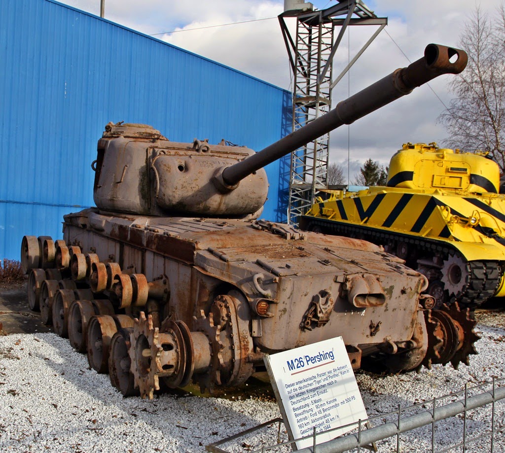 Sextant Blog: 90.) M-26 "Pershing" / M-47 "Patton" Tank (MBT) US ...