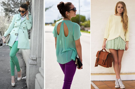 Airin´s in Action: MENTA .. EL COLOR DE LA TEMPORADA!