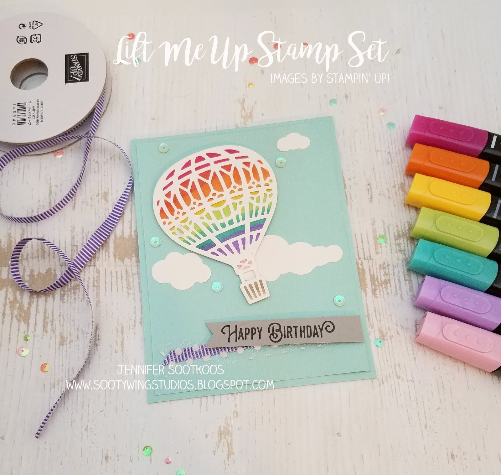 Sootywing Studios: Just Add Ink #420 - Rainbow Balloon