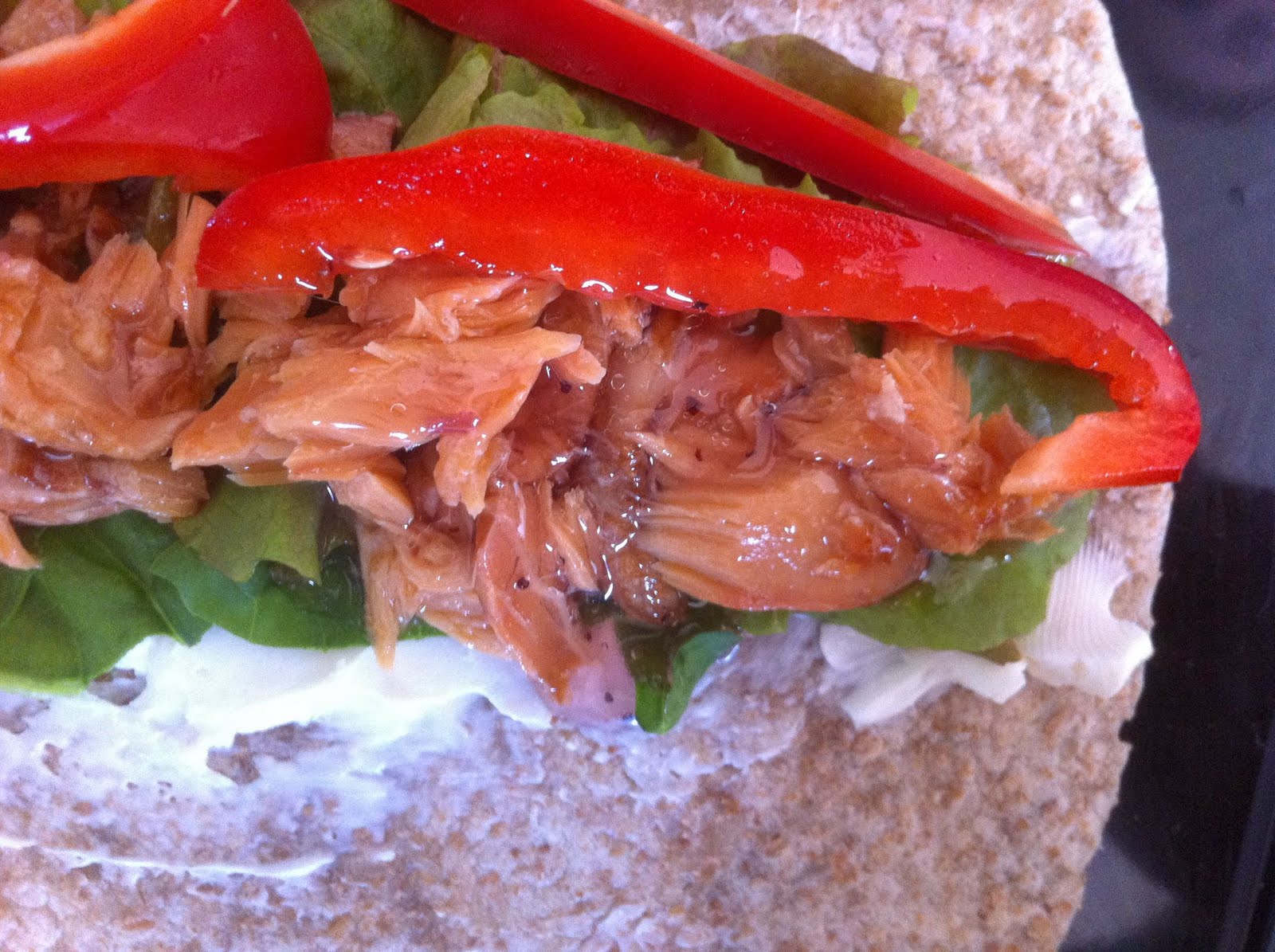 Naked Cupcakes: Smoked Salmon Wrap