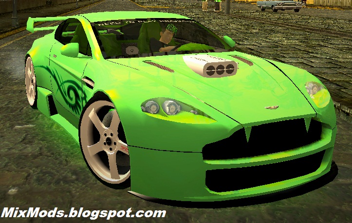 Aston Martin Vantage Green Shark (tuning) - MixMods - Mods para GTA SA ...