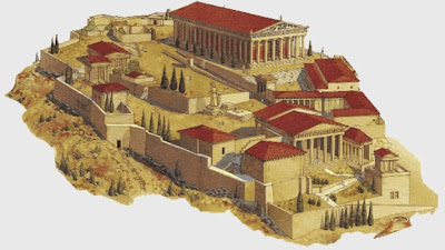 ACROPOLIS OF ATHENS ~ Beautiful places of Barcelona and Catalonia