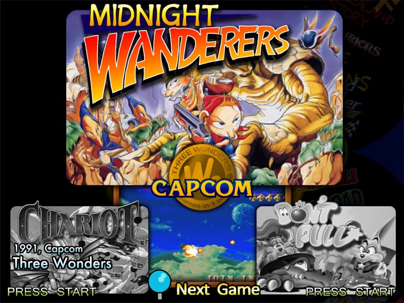 RETRO SPIRIT GAMES: Coin-Op Classics - Three Wonders (Capcom - 1991)