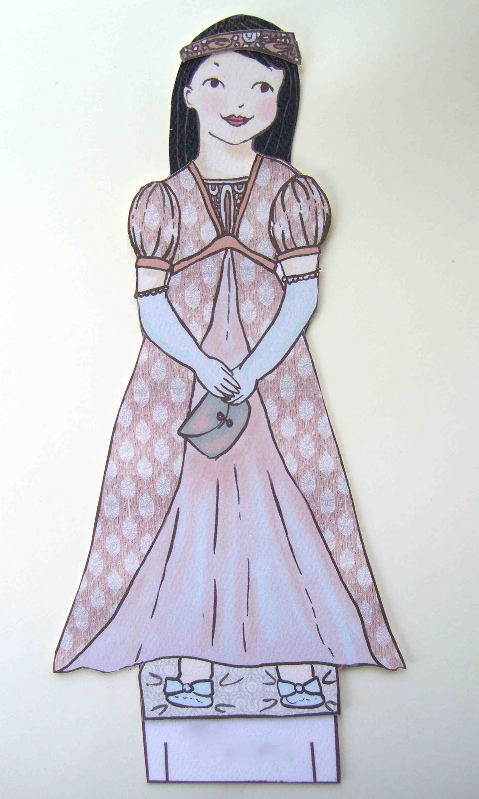 the happy honeybee: storybook paper dolls