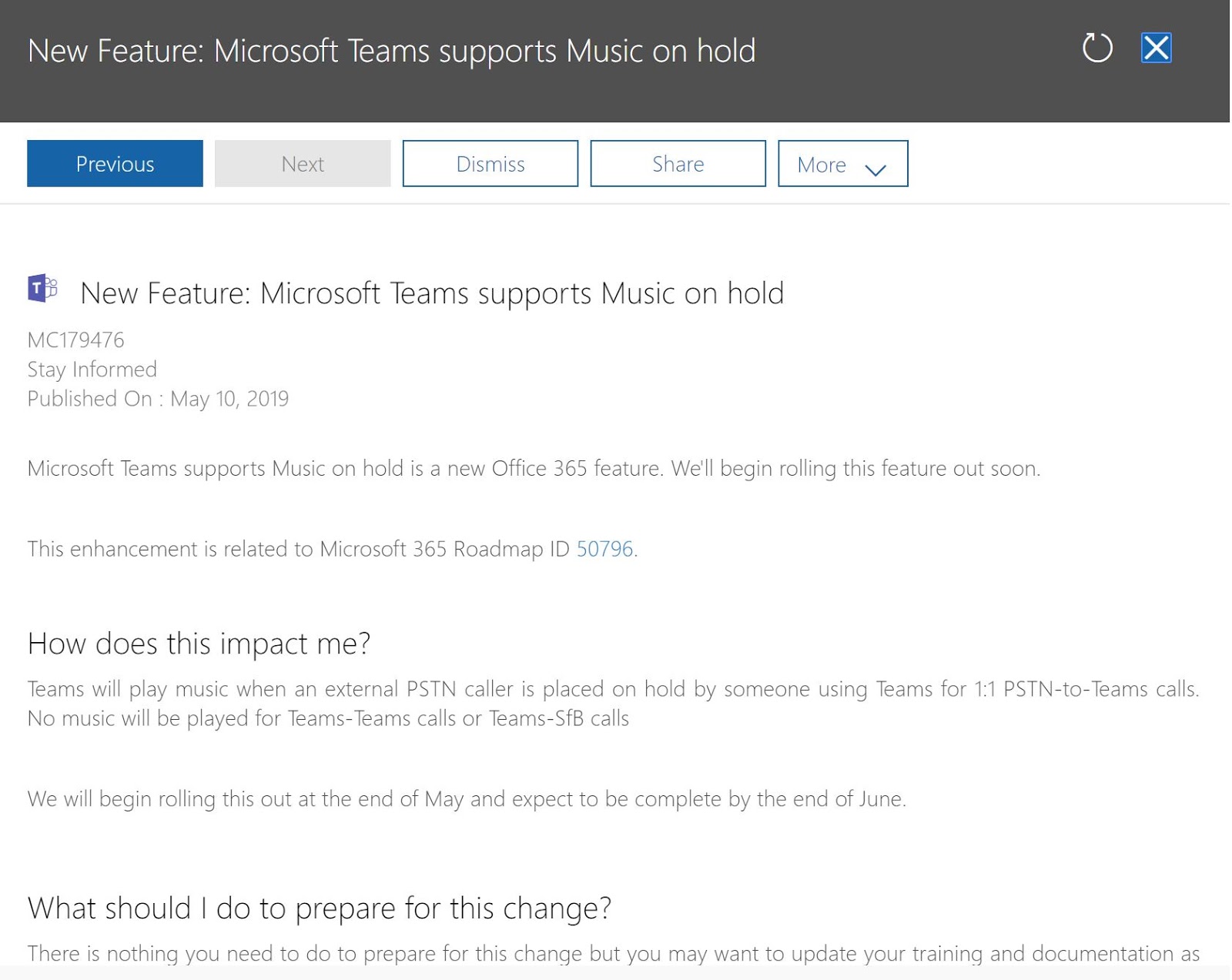 Microsoft Teams på norsk: Teams Music on hold