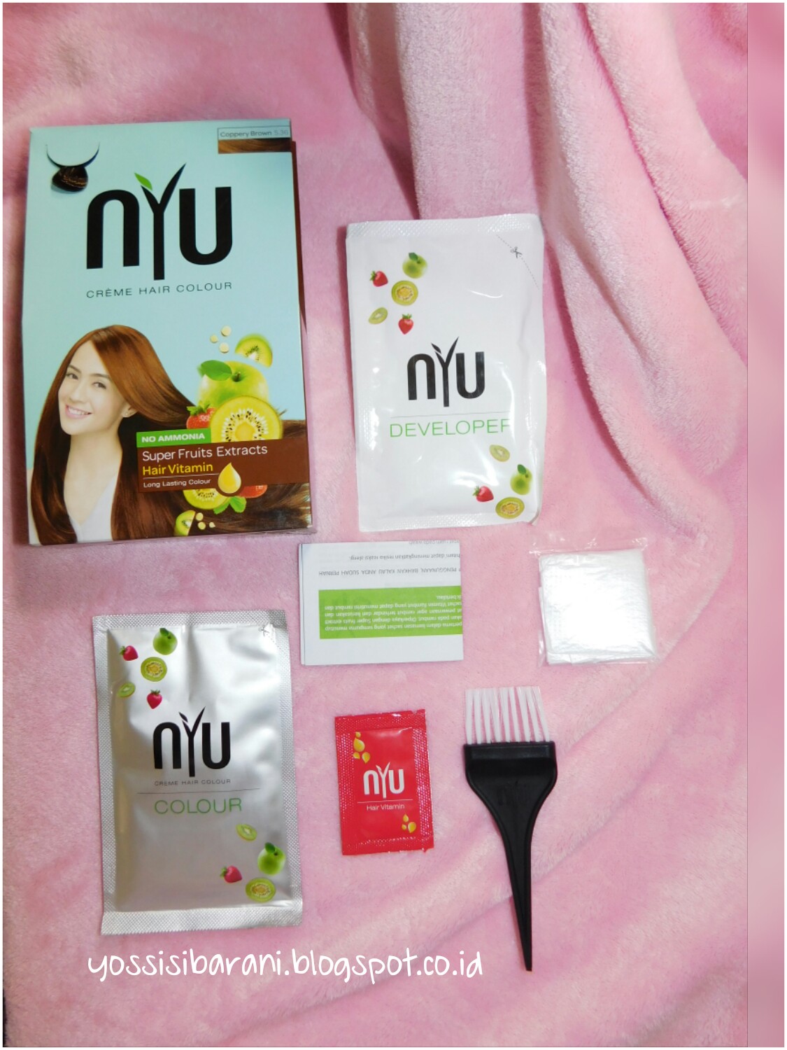 [ REVIEW ] NYU Creme Hair Colour Bebas Ammonia ~ Lifestyle & Inspiration