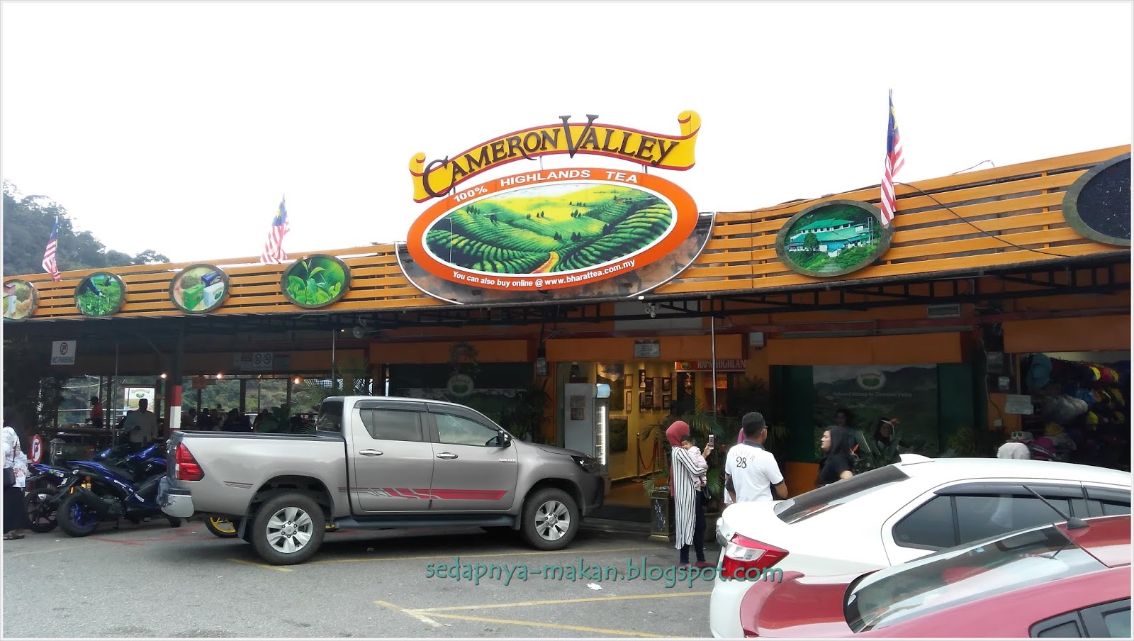 MaKaN JiKa SeDaP: Teh Bharat Cameron Valley, Cameron Highland - minum ...