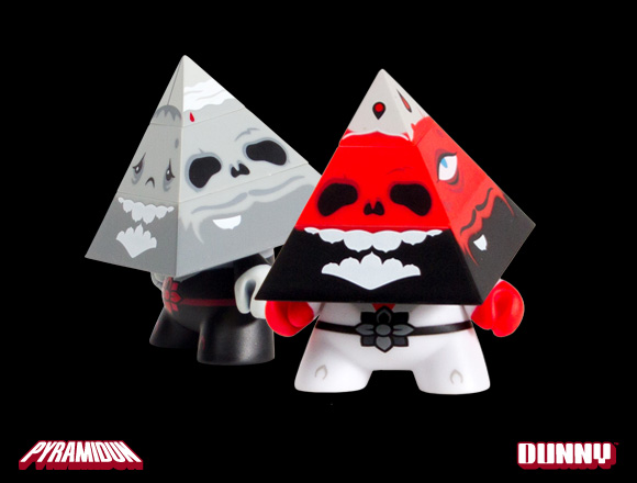 The Blot Says...: Pyramidun 3” Dunny by Andrew Bell - On Sale Today!