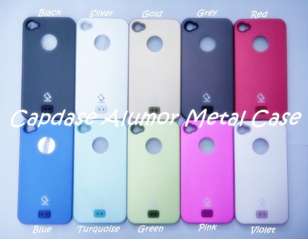 Nods Design : Mobile Accessories: Iphone 4 Capdase Alumor Metal Case