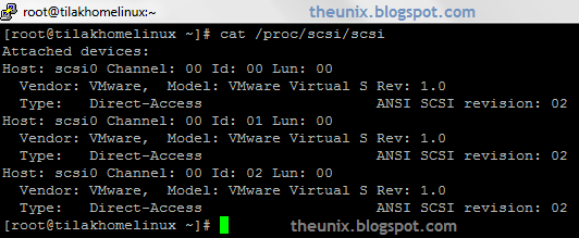 Scan And Detect A New Disk Added From Vmware To A Linux Vm ~ The Unix
