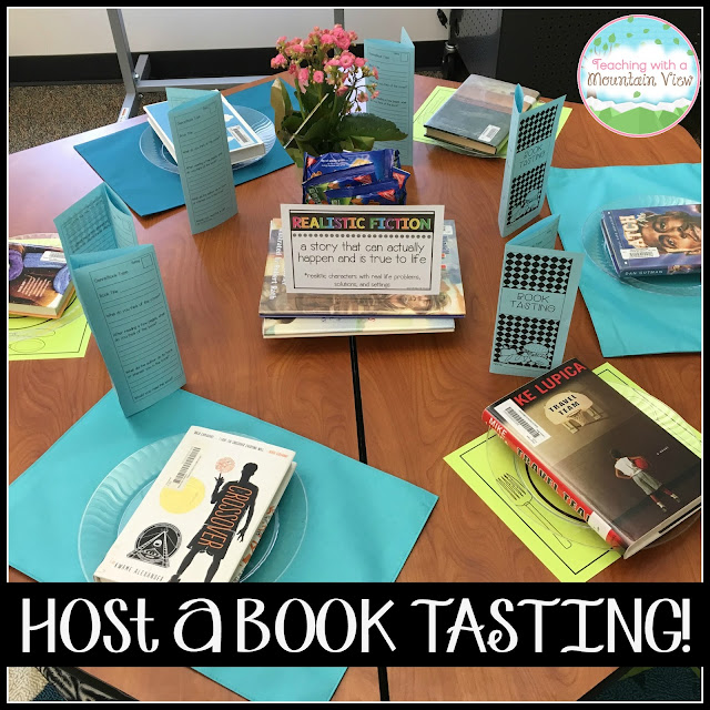 Host a Classroom Book Tasting! | Teaching With a Mountain View | Bloglovin’
