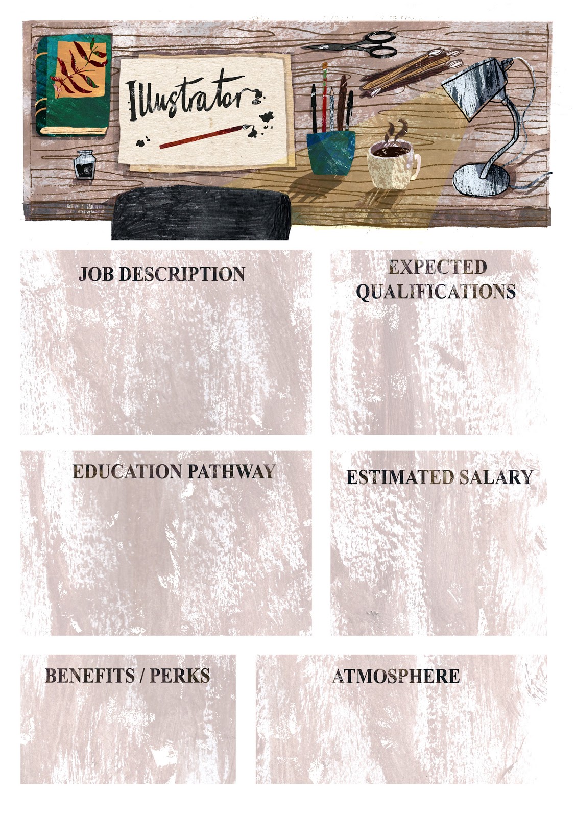 SW - Illustrator: Job Profile flyer