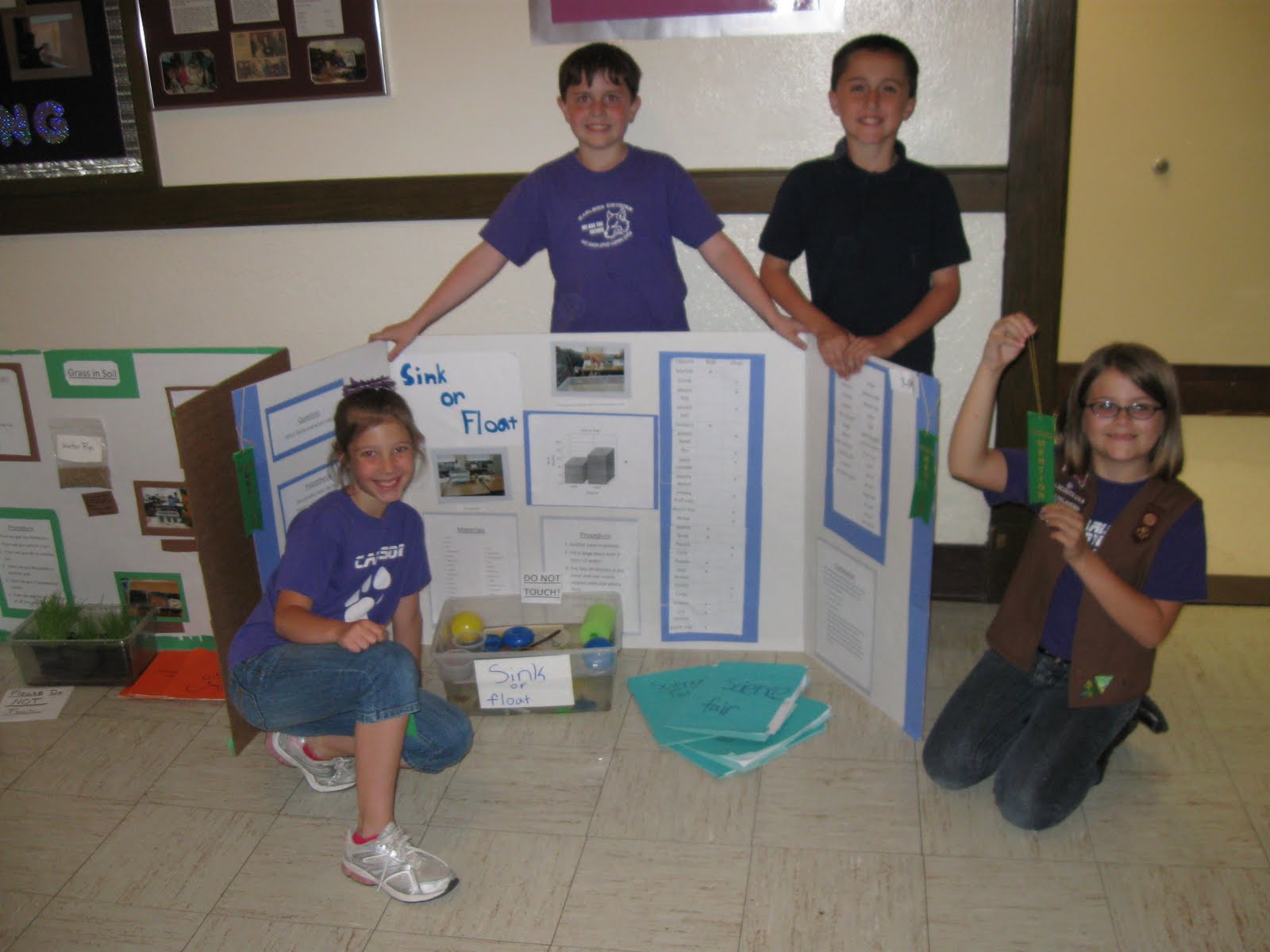 Shanna's Third Grade: Science Fair Projects