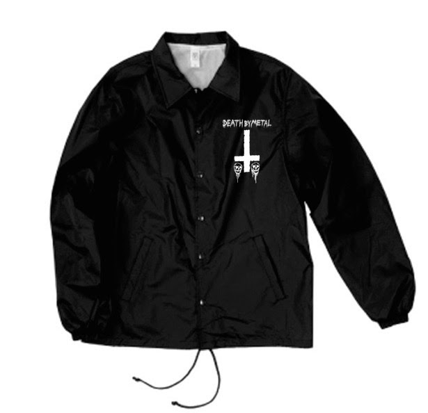 DEATH BY METAL by galeria de muerte: death by metal - new coach jacket ...