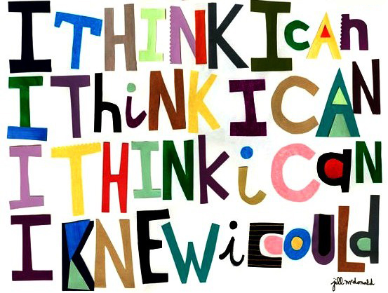 other words: i think i can...