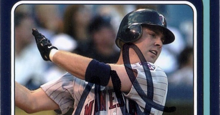 Minnesota Sports Autograph Project: DAVID LAMB