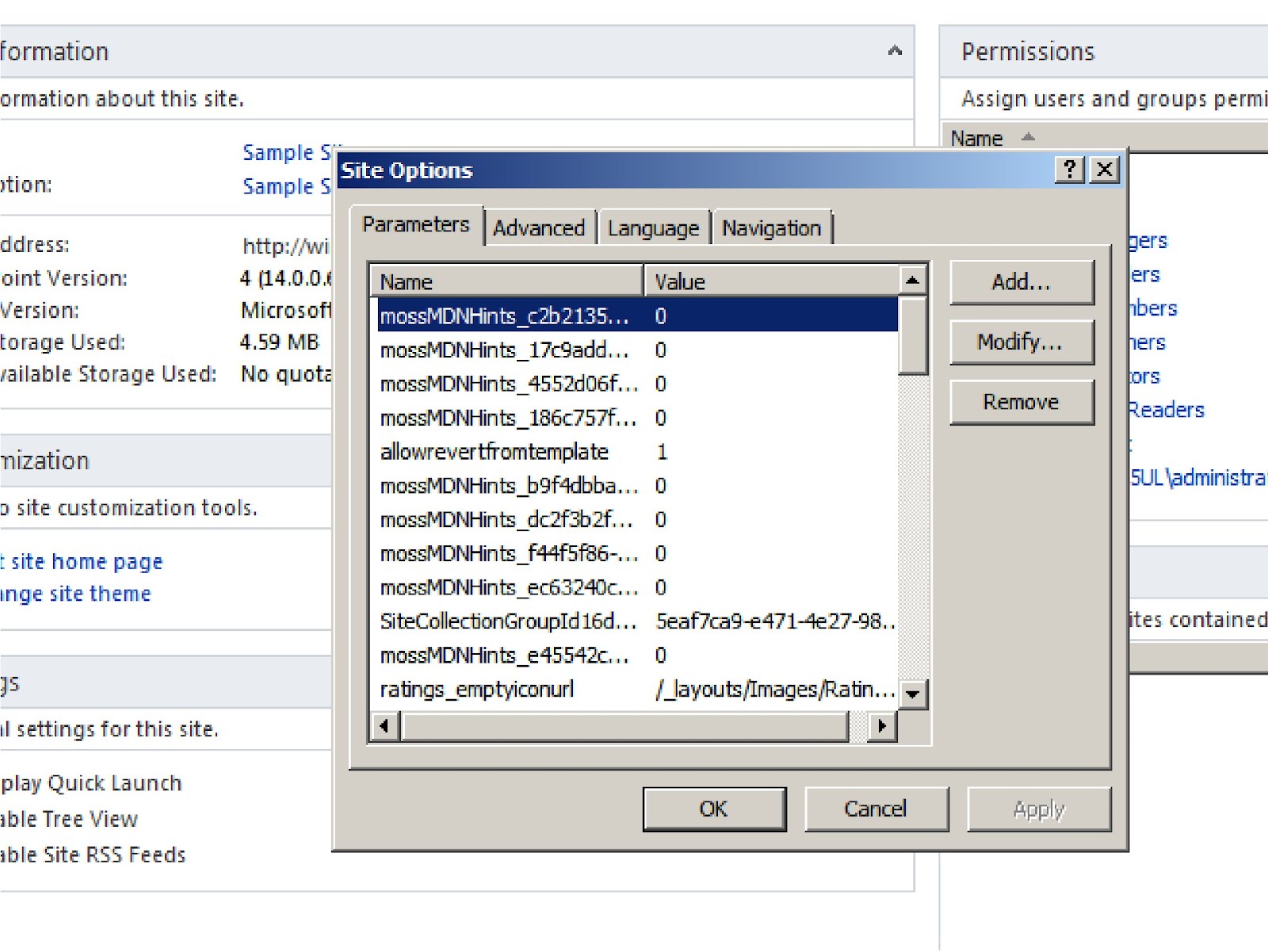 Sharepoint Development And Administration Blog Property Bag In Sharepoint 2010