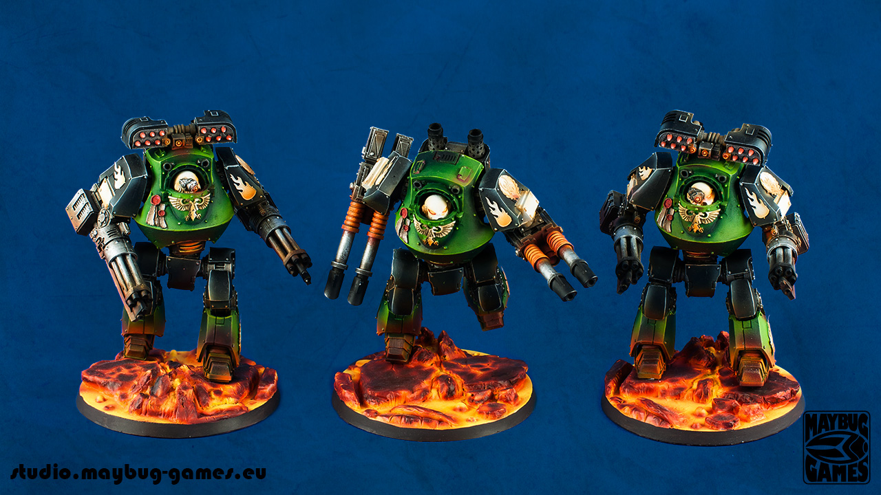 Spanish Hammer: Ejército Pre Herejía de Salamandras