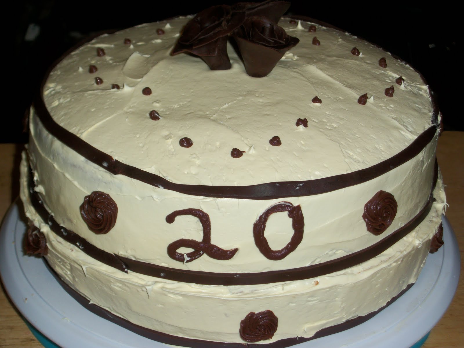 Kate's Cookbook: 20th Birthday Cake