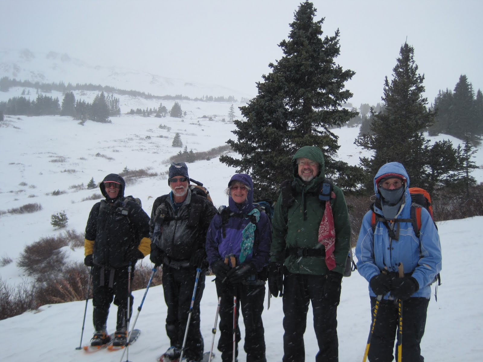 Toms Trip Reports Jones Pass Snowshoe 111211