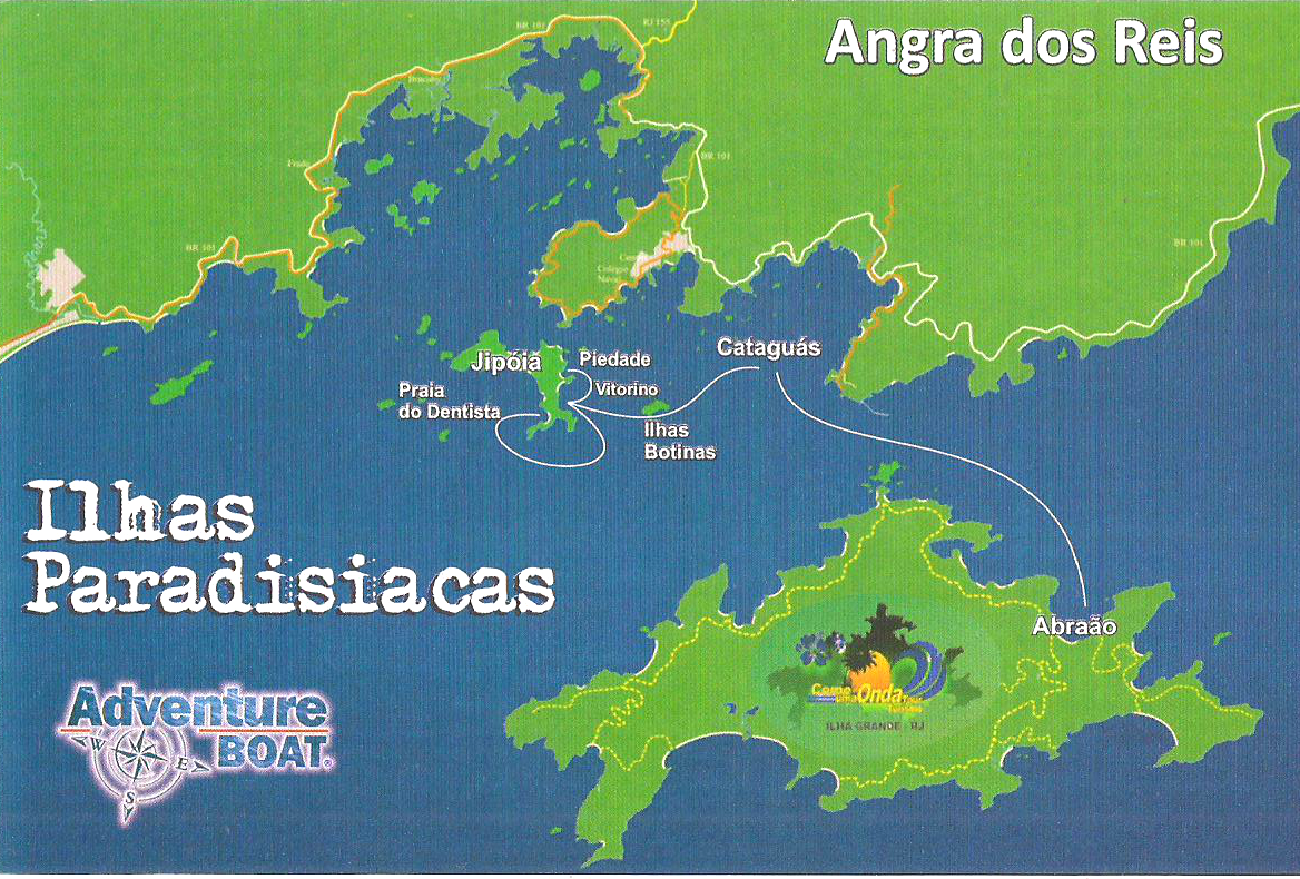 ILHAS DE ANGRA DOS REIS, PASSEIO DE BARCO | Fourtrip