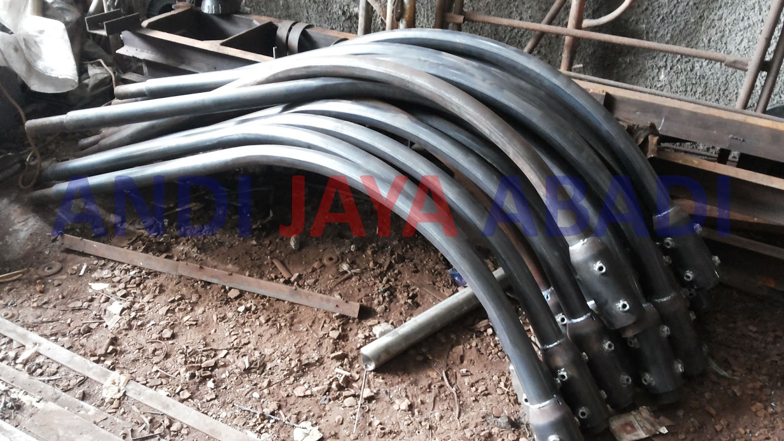 AJA: Proses Produksi Tiang PLN / Listrik & Tiang PJU Bulat